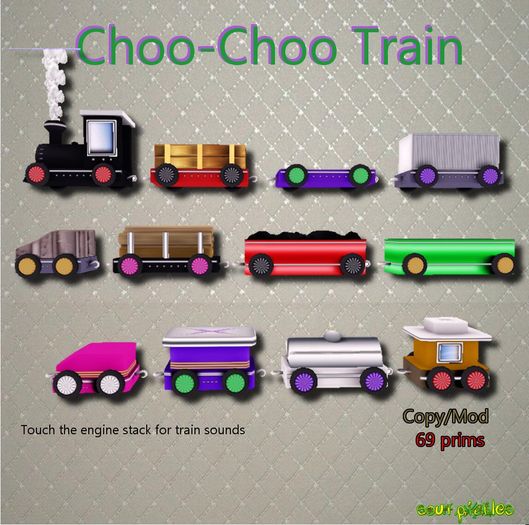 Second Life Marketplace - [SP] Choo Choo Train